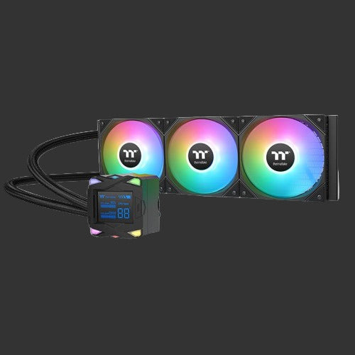 Thermaltake LA360-S ARGB 2.4" LCD Display AIO Liquid CPU Cooler | Re ...
